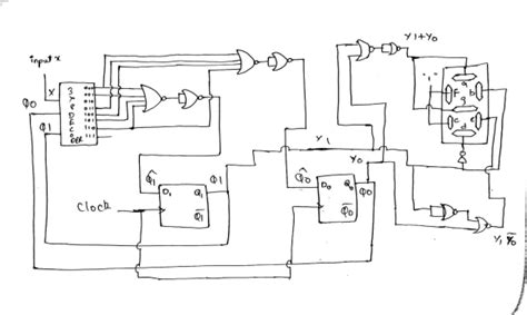 2 Design A Digital Circuit Using A Decoder Only Nor Gates A 7 Segment Display And D Wizedu