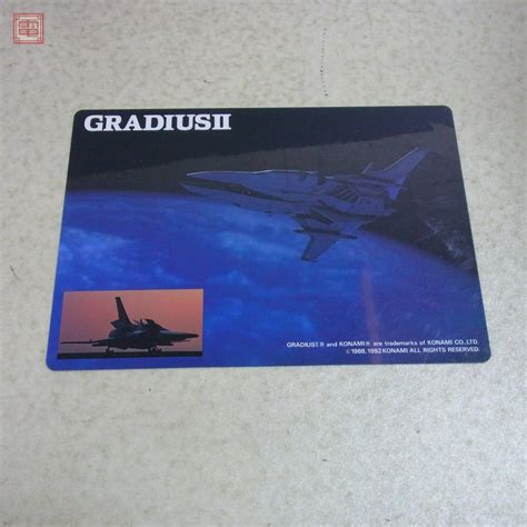 下敷き X68000 グラディウスii ゴーファーの野望 Gradius Ii コナミkonami 電波新聞社 Ppx68000｜売買さ