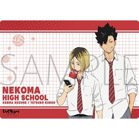 ハイキュー To The Top デスクマット 昼休憩 音駒高校 キャラグッズ｜ムービック（movic）