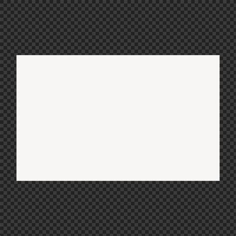 White Rectangle Png Clipart Flat Free Png Rawpixel