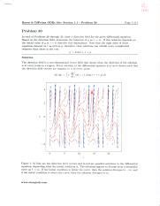 Drawing Direction Fields For Differential Equations Behavior Boyce