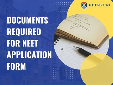 Documents Required For Neet Application Form 2025 Getmyuni