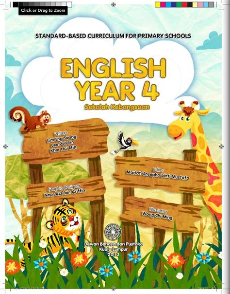 Year 4 English Textbook