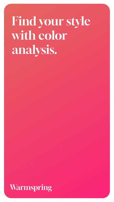 Warmspring Ai Color Analysis для Iphone — Скачать