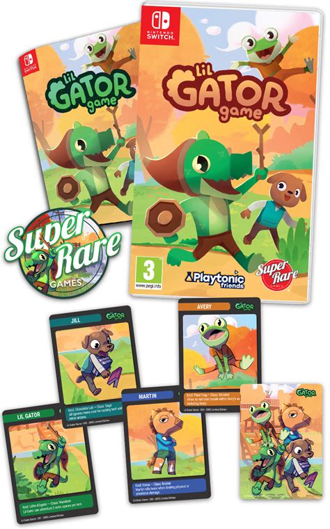 Srg 100 Lil Gator Game Switch Super Rare Games