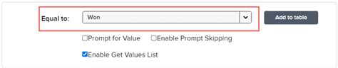 How To Configure Add Criteria With No Prompt Hardcoded And Complex