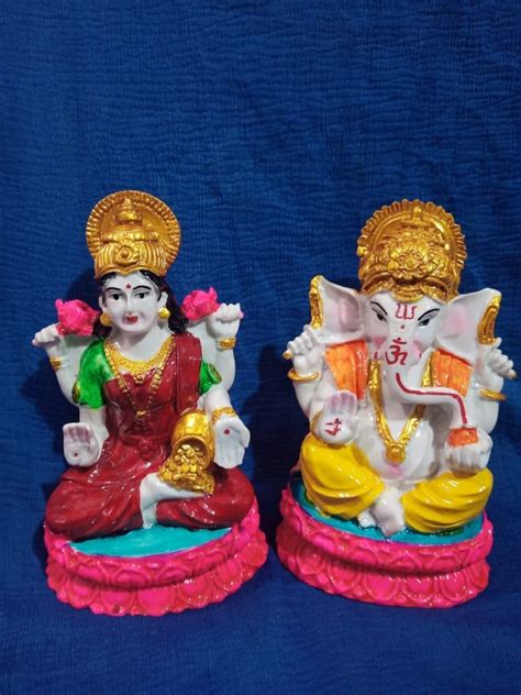 Resin Laxmi Ganesh Statue At Rs 200 Resin Laxmi Ganesh Statue In