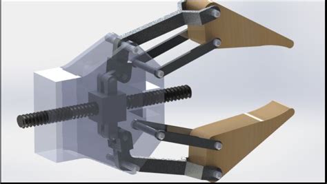 机械手 夹持器solidworks 2016模型图纸下载 懒石网