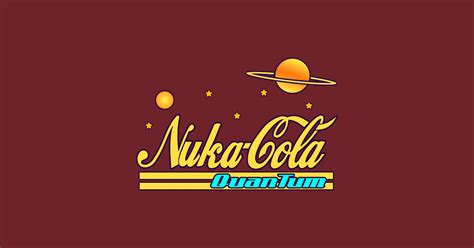 Nukacola Quantum Logo Fallout T Shirt Teepublic