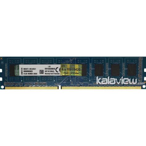 خرید و قیمت رم کامپیوتر کینگستون 4GB مدل DDR3 باس 1333MHZ-10600 چین ...