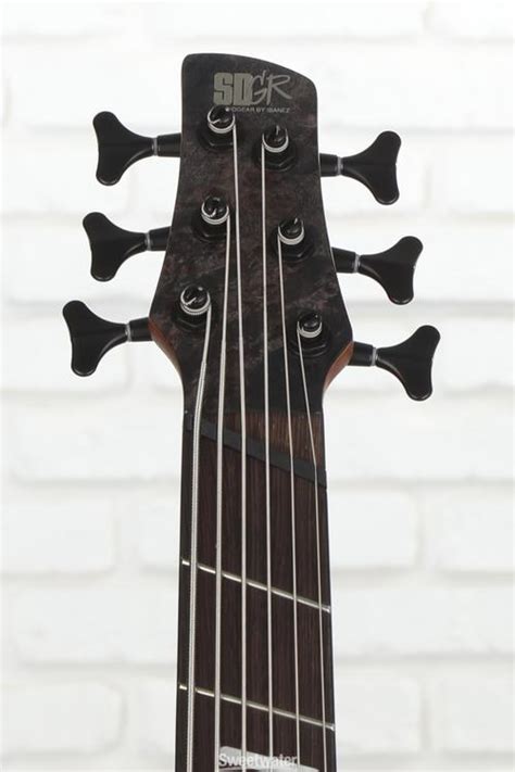 Ibanez Bass Workshop Srms806 6 String Multi Scale Bass Guitar Deep