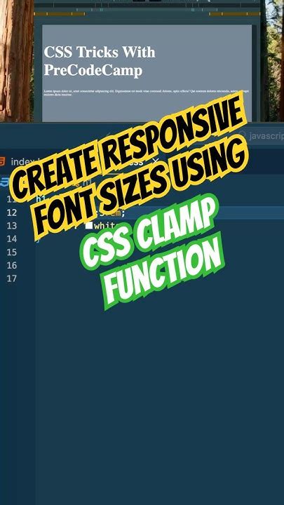 Perfect Responsive Fonts In 2 Minutes Css Clamp Guide Youtube
