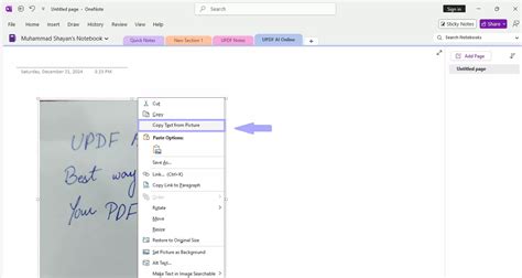 Can OneNote Convert Handwriting To Text Guide Official UPDF