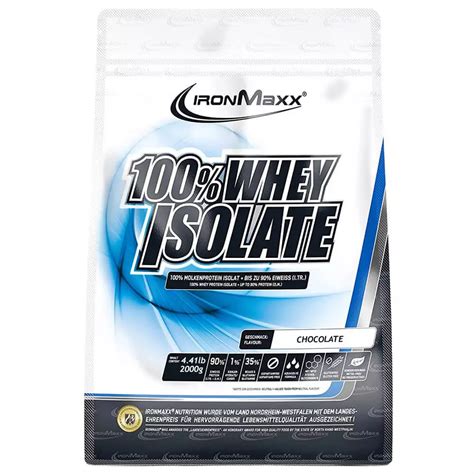 Ironmaxx 100 Whey Isolate Protein Water Soluble Chocolate A1 Protein