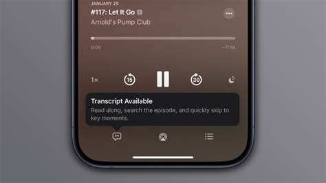 Ios 174 Brings Automatic Transcripts To Apple Podcasts