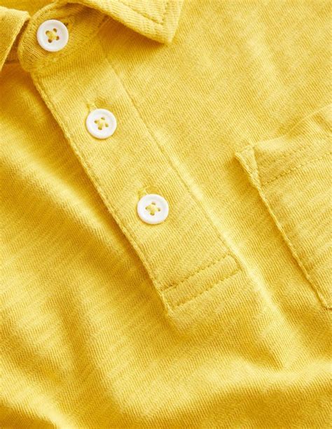 Polo Flammé Jaune Moutarde Boden Fr