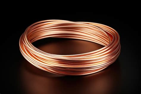 Premium Photo Copper Wire Isolated On White Background