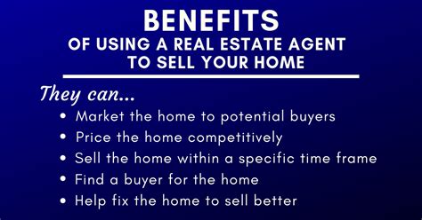 Benefits Of Using A Real Estate Agent Things To Sell Real Estate