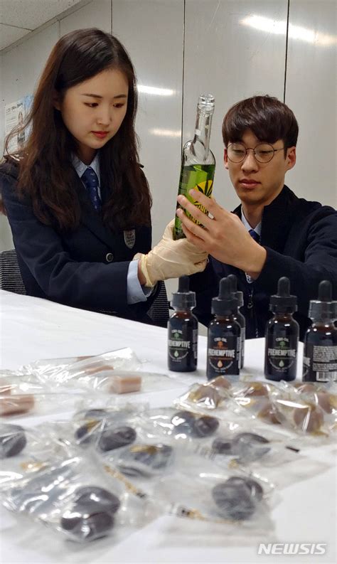 해외 대마 합법 지역서 밀반입한 대마 제품 크게 늘어