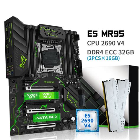 Материнская плата Machinist Материнская плата Mr9s V6 2690 V4 2 16gb