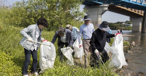 김은경 장관 하천을 깨끗하게