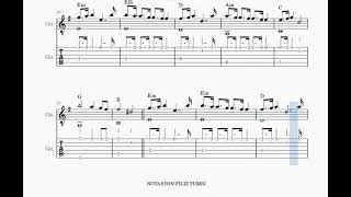 RÜYA GİBİ FAZİLET HANIM VE KIZLARI ALP YENİER gitar nota tab akor