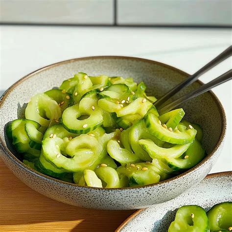 Japanese Cucumber Salad Sunomono Refreshing Delight Dorarecipes