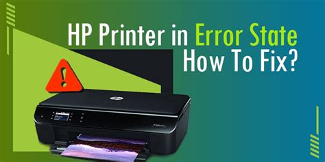 How To Fix Hp Printer In Error State By Aprinterseo Medium