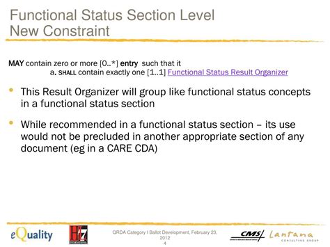 Ppt Functional Status Templates Consolidation Updates Powerpoint