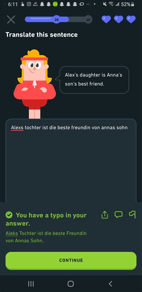 Missing Apostrophe Means X Is Now K Rduolingo