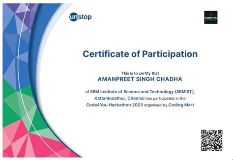 Amanpreet Singh Chadha On Linkedin Im Happy To Share That Ive Obtained A New Certification