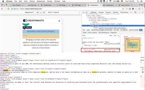 Html Heading Unexpectedly Calls For Css Class Stack Overflow