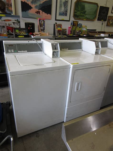 Huebsch Coin Operated Washer And Dryer Used