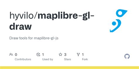 Github Hyvilomaplibre Gl Draw Draw Tools For Maplibre Gl Js