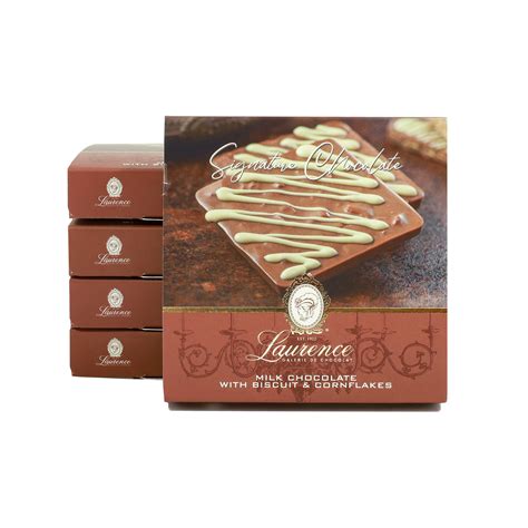 Шоколад Laurence млечен с корн флейкс и ванилова бисквитка 100 гр