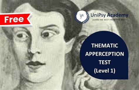Thematic Apperception Test Tat Level 1