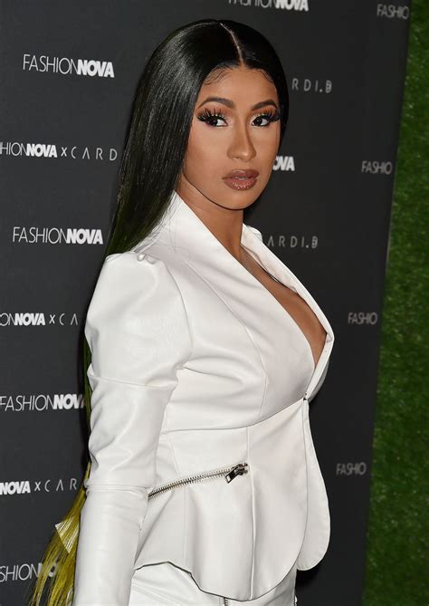 Cardi B At Fashion Nova X Cardi B Collection Launch At Hollywood