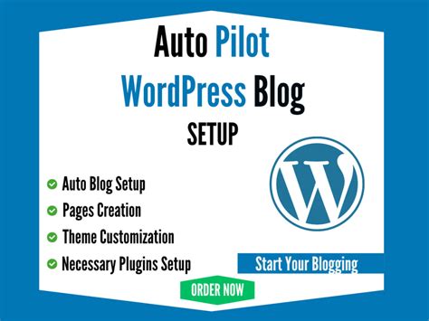 Autopilot Auto Blogging Wordpress Website Autoblog Website Setup Upwork
