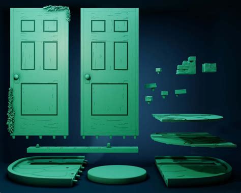 玲芽之旅场景3d打印模型 玲芽之旅场景3d打印模型stl下载 动漫游戏3d打印模型 Enjoying3d打印模型网