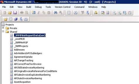 MS Dynamics Ax How To Create SSRS Report With Report Data Provider RDP Class In MS