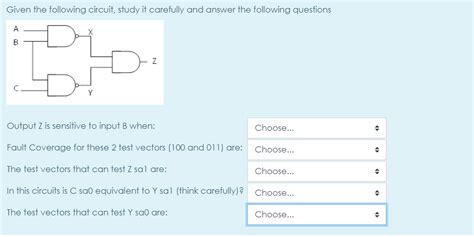 Solved Given The Following Circuit Study It Carefully And Chegg