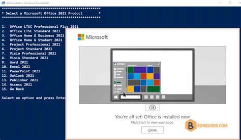 How To Download And Install Office 2021 Using Powershell