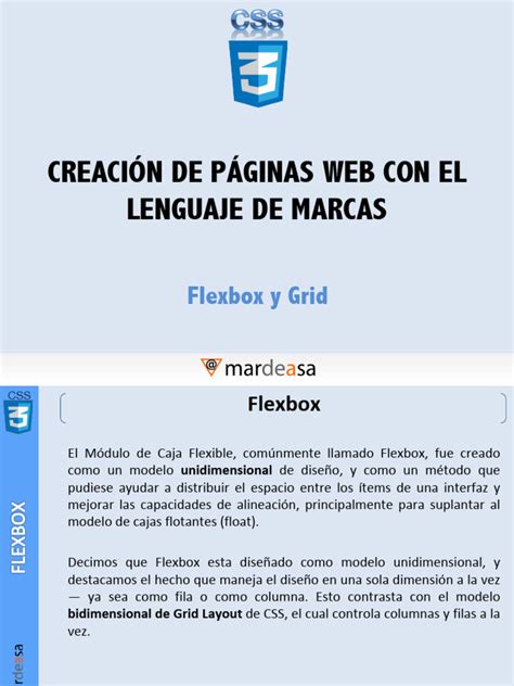 flexbox y grid pdf computación distribuída red mundial