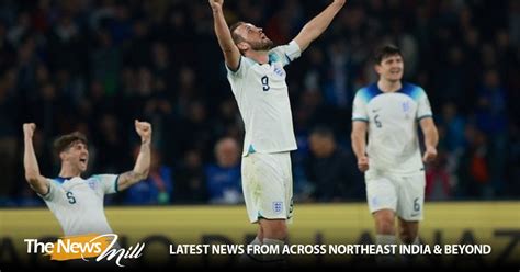 Harry Kanes Record Breaking Goal Seals Victory For 10 Men England