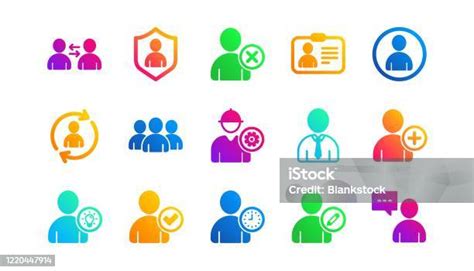 사용자 아이콘입니다 프로필 그룹 및 지원 클래식 아이콘 세트입니다 벡터 0명에 대한 스톡 벡터 아트 및 기타 이미지 0명 고급 남성상 Istock