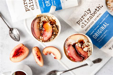 Peach Cobbler Mug Cake