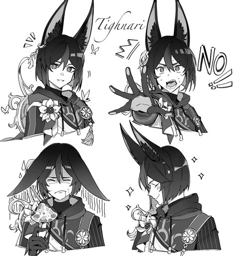 Tighnari Genshin Impact Drawn By Venom Danbooru