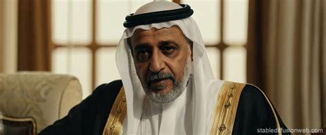Sheikh Mohammed Hussein Al Amoudis Luxurious Life Stable Diffusion