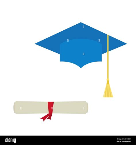 Blue Graduation Cap Clip Art