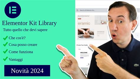 elementor kit library creazione di siti web accattivanti e